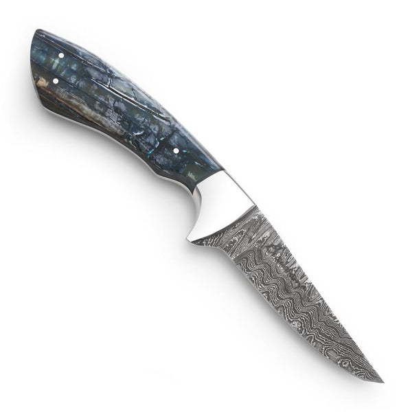 HANDLE BLUE DYED MAMMOTH IVORY – Beauchamp Knives