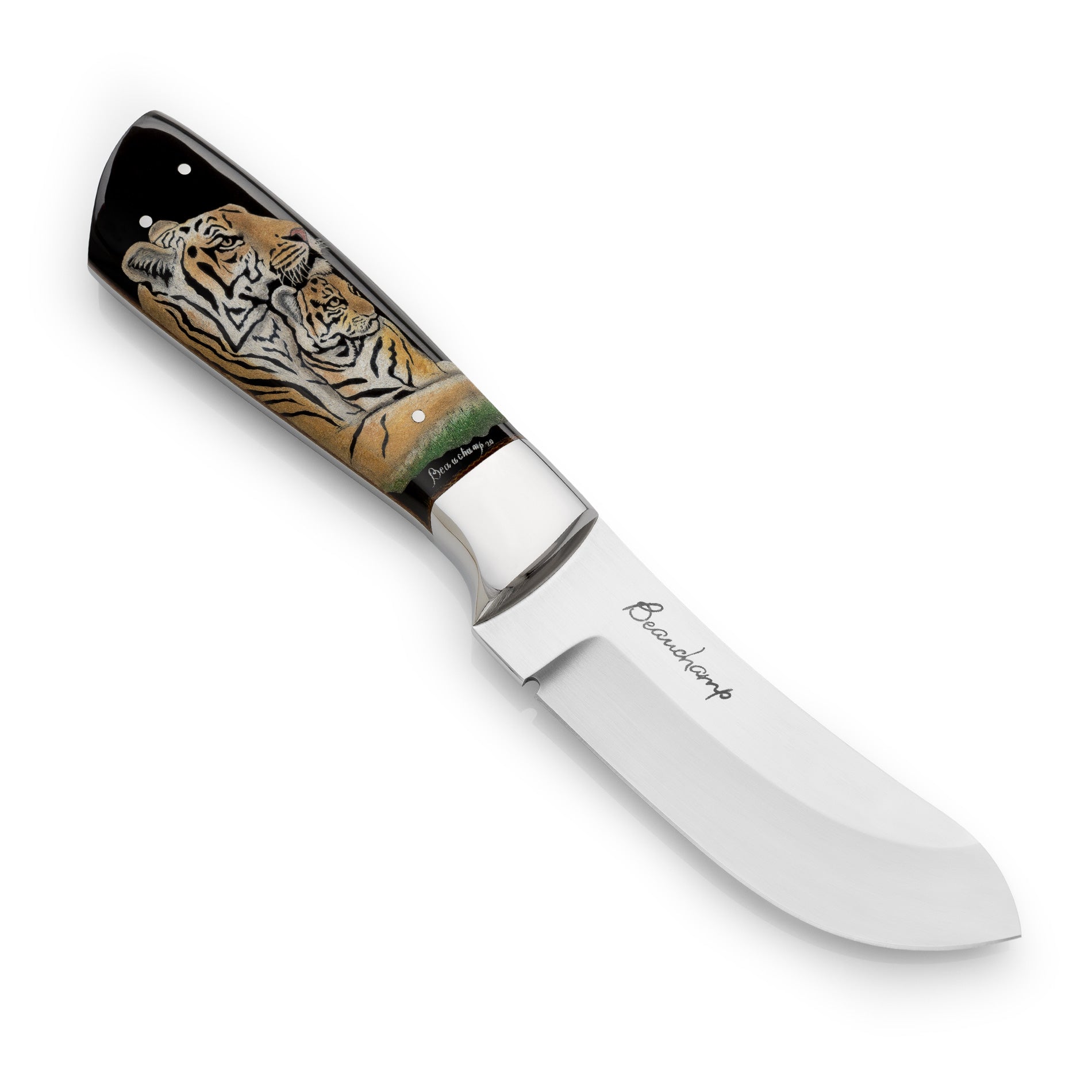 Tiger and Cub Knife – Beauchamp Knives